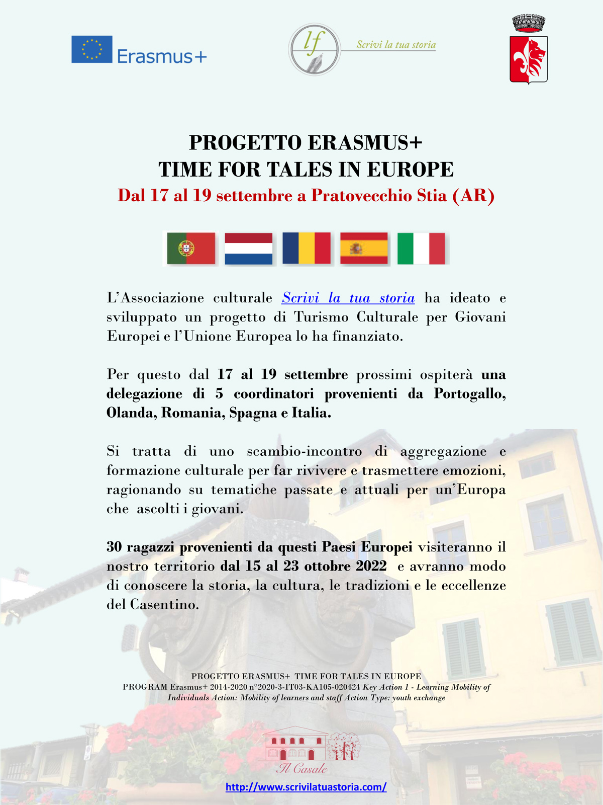 Progetto Erasmus + | Parco Nazionale Foreste Casentinesi